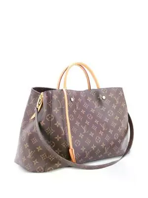 LOUIS VUITTON Montaigne Monogram Canvas Gm Tote Bag