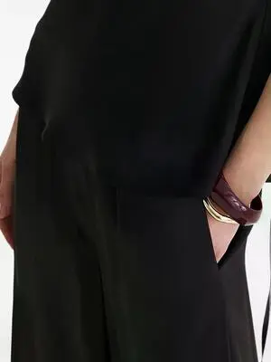 FRAMBOISE Dillan Silk Wide Leg Trousers