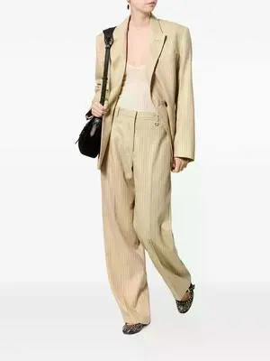 Isabel Marant Étoile Noanda Pinstripe Tailored Trousers