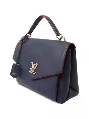 LOUIS VUITTON Mylockme Leather Shoulder Bag - Blue