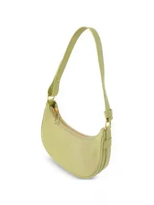Celine Mini Ava Leather Shoulder Bag - Green