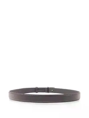 Prada Saffiano Leather Belt - Black