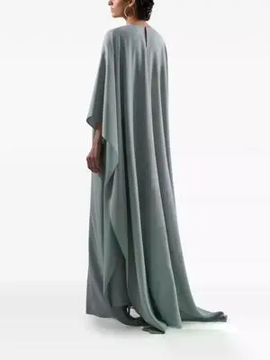 TALLER MARMO Rhinestone Embellished Maxi Dress