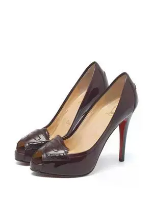 CHRISTIAN LOUBOUTIN Peniche Peep-toe Pumps