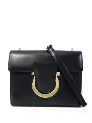 FERRAGAMO Gancini Chain Shoulder Bag