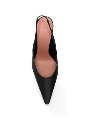 Amina Muaddi Felicia Slingback Pumps