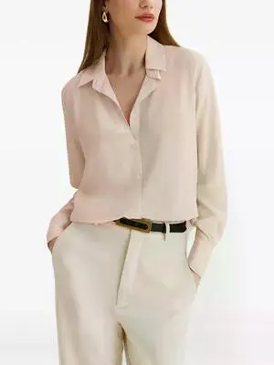 FRAMBOISE Silk Shirt - Neutrals