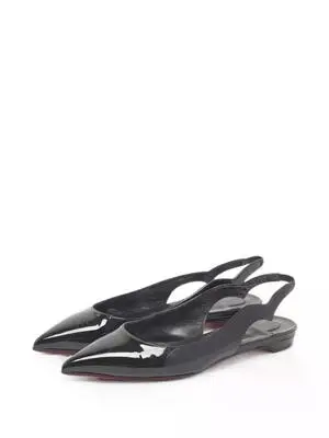 CHRISTIAN LOUBOUTIN Hot Chickita Slingback Flats - Black