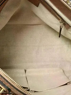 Gucci Metallic Grained Tote Bag