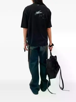 ANN DEMEULEMEESTER Dieter Graphic-print T-shirt