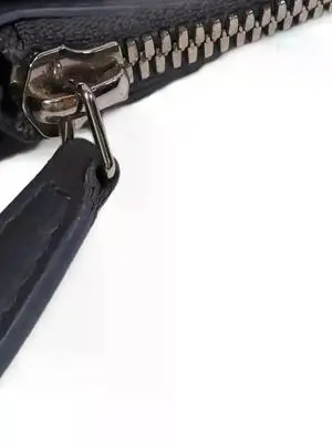 Balenciaga Logo Print Pouch - Grey