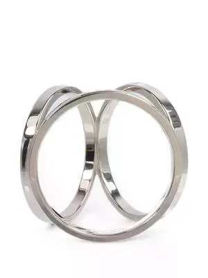 Hermès Interlocking Rings Scarf Ring - Silver