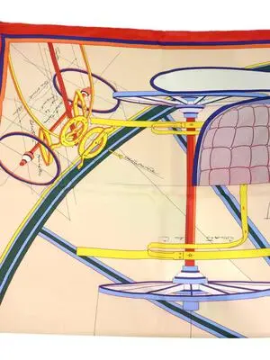 Hermès Projet De Voiture Scarf