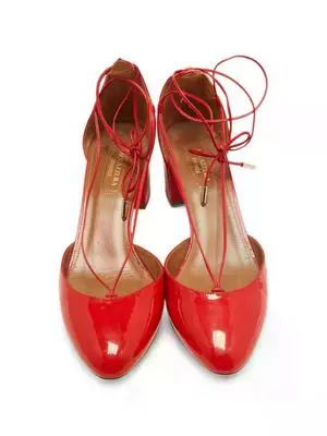 AQUAZZURA Alexa Strapped Pumps