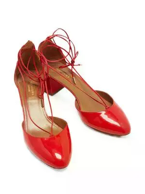 AQUAZZURA Alexa Strapped Pumps