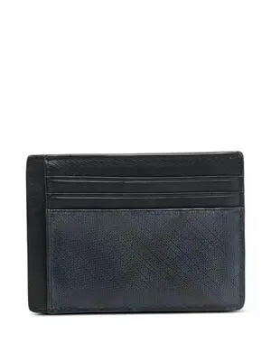 Burberry Checked Card Holder