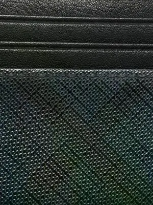 Burberry Checked Card Holder