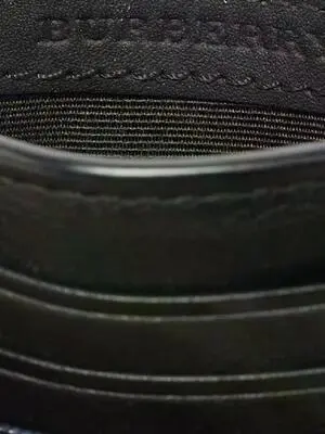 Burberry Checked Card Holder