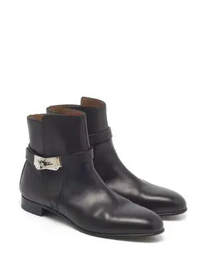 Hermès Neo Leather Ankle Boots