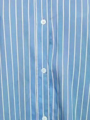 ISABEL MARANT VINTAGE Striped Oversized Shirt - Blue