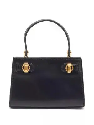 Tory Burch Nano Lee Radziwill Cross-body Bag - Black