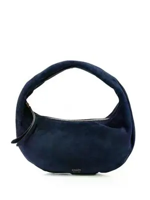 Khaite Olivia Suede Tote Bag - Blue
