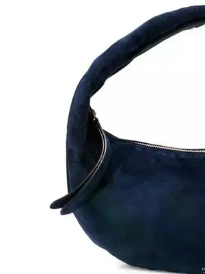 Khaite Olivia Suede Tote Bag - Blue