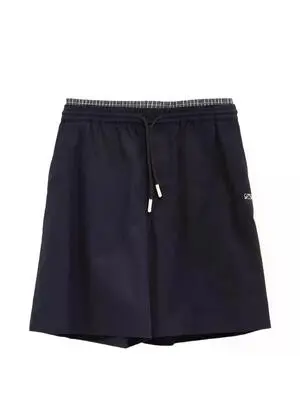 Loewe Drawstring Waist Shorts - Blue