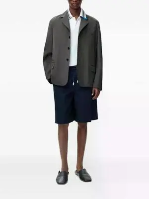 Loewe Drawstring Waist Shorts - Blue