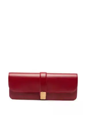 Khaite Blake Leather Clutch Bag - Red
