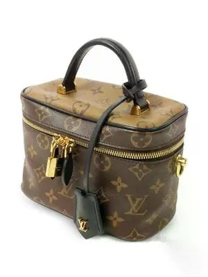 LOUIS VUITTON Pm Monogram Reverse Vanity Shoulder Bag - Brown