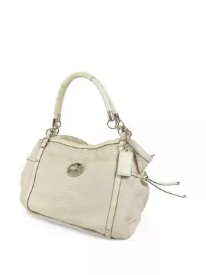 COACH VINTAGE Snake-effect Turn-lock Shoulder Bag