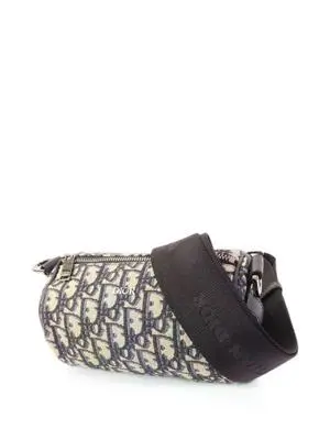 Dior Oblique Roller Shoulder Bag - Neutrals