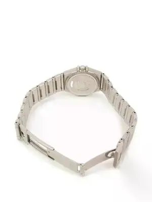 Omega Constellation Stainless Steel Quartz Watch With Roman Numeral Bezel