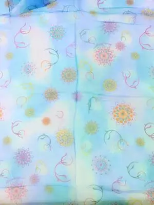 FERRAGAMO Mandala-print Silk Scarf
