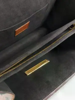 LOUIS VUITTON Dauphine Mm Monogram Reverse Shoulder Bag - Brown