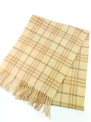 Burberry Check Cashmere Scarf