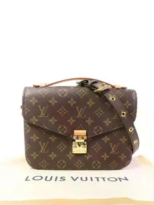 LOUIS VUITTON Monogram Canvas Pochette Metis Messenger Bag - Brown