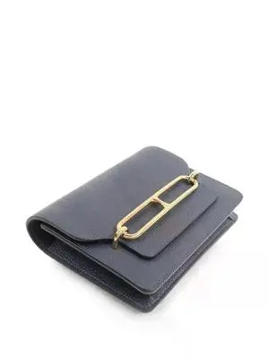 Hermès Slim Roulis Wallet - Blue