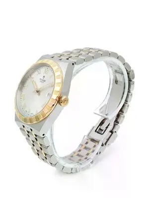 TUDOR Royal Automatic Watch With Stainless Steel And 18k Yellow Gold Case - Neutrals