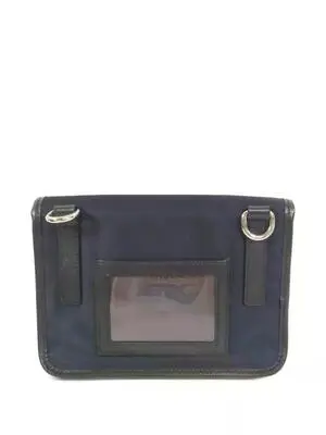 Prada Buckle Fastening Shoulder Bag - Blue