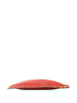 Valentino Garavani Rockstud Clutch Bag - Red