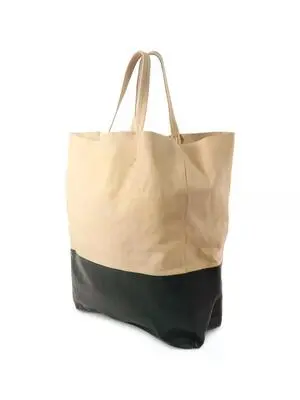 Celine Small Cabas Leather Tote Bag