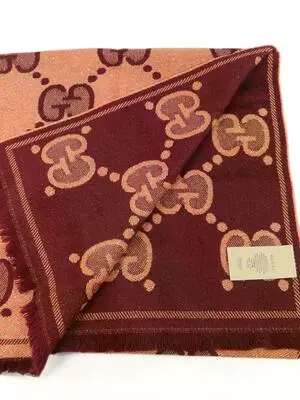 Gucci Gg Monogram Scarf