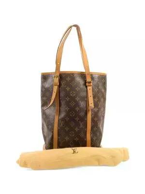 LOUIS VUITTON Monogram Canvas Bucket Tote Bag