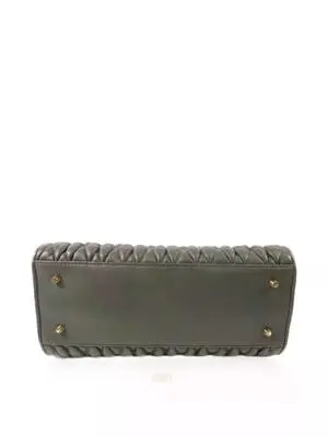 Furla Quilted Leather Tote Bag