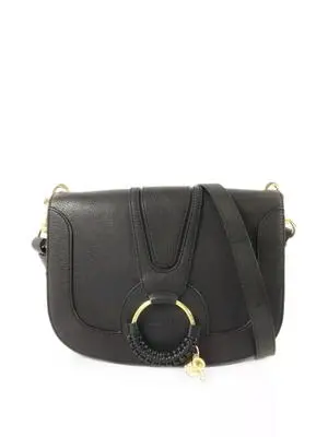 See By Chloé Hana Leather Shoulder Bag - Black