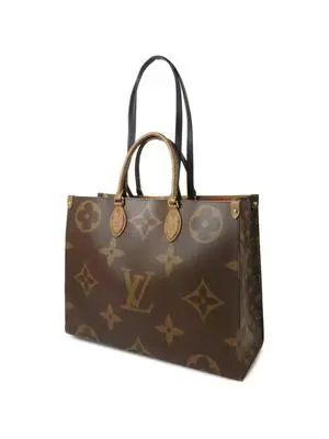 LOUIS VUITTON On The Go Gm Tote Bag - Brown