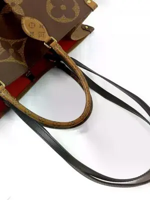 LOUIS VUITTON On The Go Gm Tote Bag - Brown