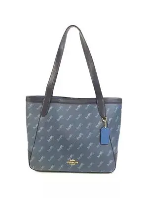 COACH VINTAGE Horse And Carriage Shoulder Bag - Blue
